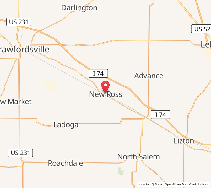 New Ross, IN Heures de lever et de coucher du soleil