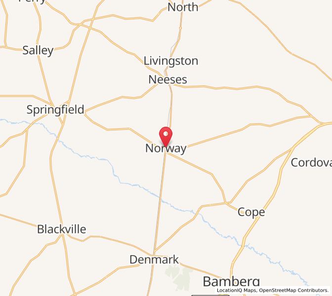 Directions To Norway South Carolina at Alice Manning blog