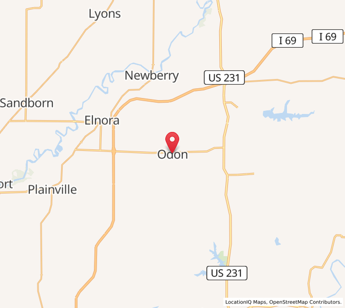 Odon, IN Heures de lever et de coucher du soleil