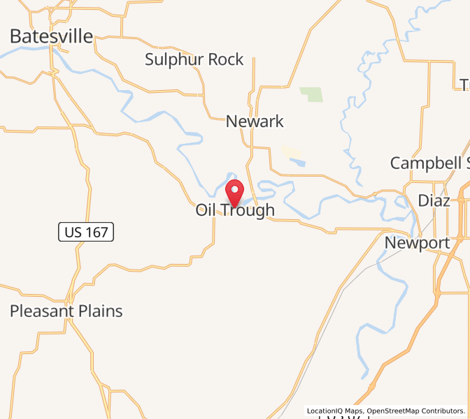 Oil Trough, AR Heures de lever et de coucher du soleil