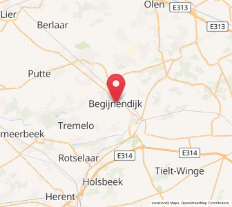 Begijnendijk, Région Flamande Heures de lever et de coucher du soleil