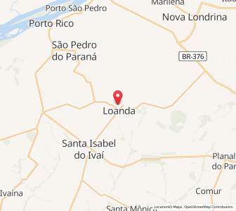 Loanda, Paraná Heures de lever et de coucher du soleil