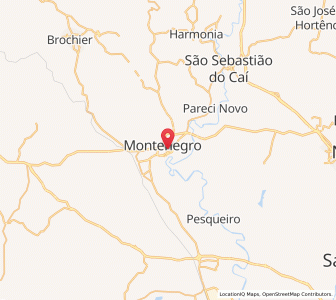 Montenegro, Rio Grande do Sul Heures de lever et de coucher du soleil