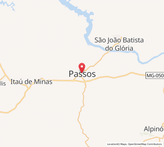 Passos, Minas Gerais Heures de lever et de coucher du soleil