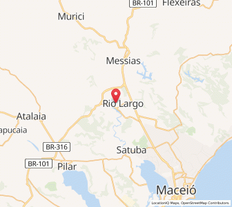 Rio Largo, Alagoas Heures de lever et de coucher du soleil