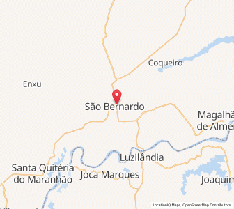 São Bernardo, Maranhão Heures de lever et de coucher du soleil