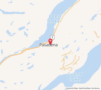 Pasadena, Terre-Neuve-et-Labrador lever et coucher du soleil