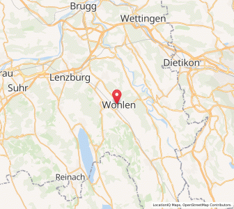 Wohlen, Argovie Heures de lever et de coucher du soleil