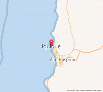 Iquique, Tarapacá Heures de lever et de coucher du soleil