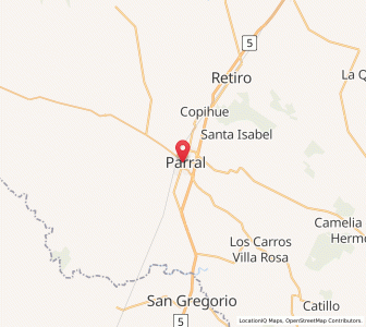 Parral, Maule Region Heures de lever et de coucher du soleil