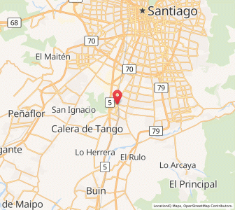 San Bernardo, Santiago Metropolitan lever et coucher du soleil