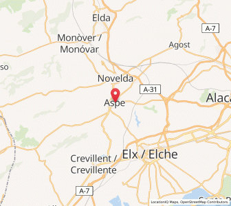 Aspe, Communauté valencienne Heures de lever et de coucher du soleil