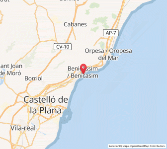 Benicàssim, Communauté valencienne lever et coucher du soleil