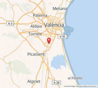 Catarroja, Communauté valencienne lever et coucher du soleil