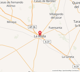 La Roda, Castille-La Mancha Heures de lever et de coucher du soleil