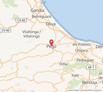 Pego, Communauté valencienne Heures de lever et de coucher du soleil