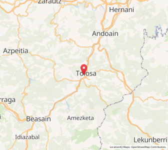 Tolosa, Pays basque Heures de lever et de coucher du soleil