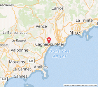 Cagnes-sur-Mer, Provence-Alpes-Côte d'Azur lever et coucher du soleil