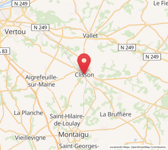 Clisson, Pays de la Loire Heures de lever et de coucher du soleil