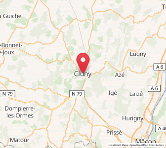 Cluny, Bourgogne-Franche-Comté lever et coucher du soleil