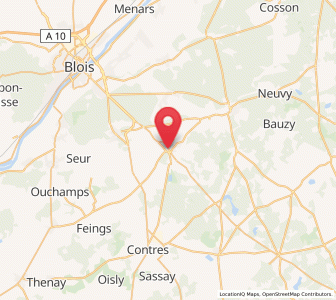 Cour-Cheverny, Centre Heures de lever et de coucher du soleil