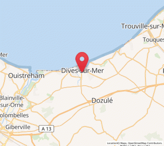 Dives-sur-Mer, Normandie Heures de lever et de coucher du soleil