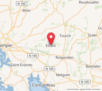 Elliant, Bretagne Heures de lever et de coucher du soleil
