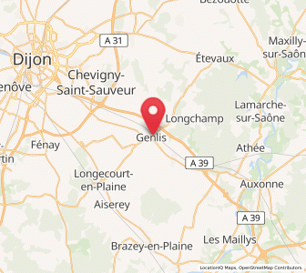 Genlis, Bourgogne-Franche-Comté lever et coucher du soleil