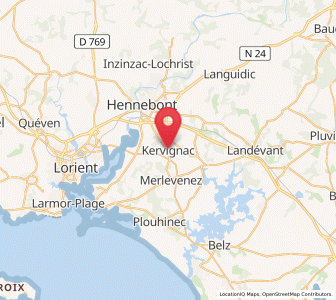 Kervignac, Bretagne Heures de lever et de coucher du soleil