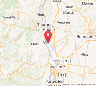 La Roche-de-Glun, Auvergne-Rhône-Alpes lever et coucher du soleil