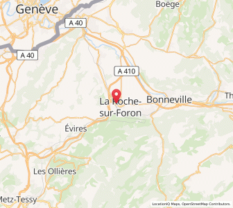 La Roche-sur-Foron, Auvergne-Rhône-Alpes lever et coucher du soleil