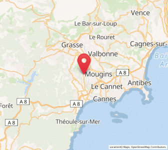 La Roquette-sur-Siagne, Provence-Alpes-Côte d'Azur lever & coucher de ...