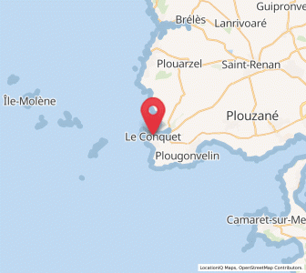 Le Conquet, Bretagne Heures de lever et de coucher du soleil