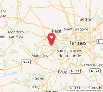 Le Rheu, Bretagne Heures de lever et de coucher du soleil