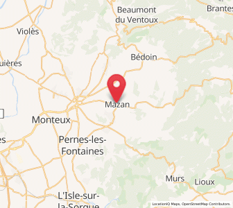 Mazan, Provence-Alpes-Côte d'Azur lever et coucher du soleil