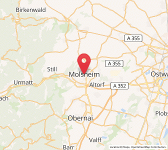 Molsheim, Grand Est Heures de lever et de coucher du soleil