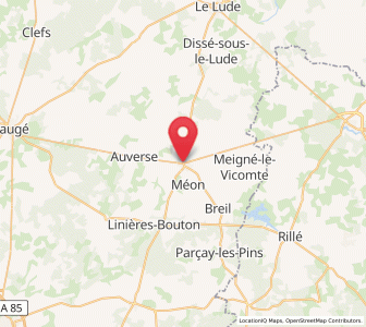 Noyant-Villages, Pays de la Loire lever et coucher du soleil