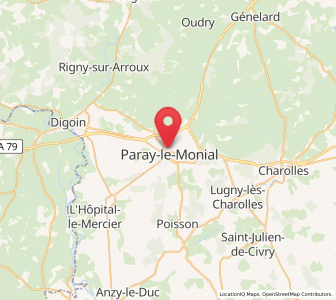 Paray-le-Monial, Bourgogne-Franche-Comté lever et coucher du soleil