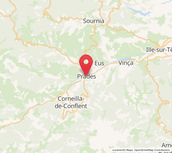 Prades, Occitanie Heures de lever et de coucher du soleil