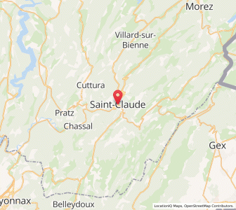 Saint-Claude, Bourgogne-Franche-Comté lever et coucher du soleil