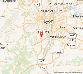 Saint-Genis-Laval, Auvergne-Rhône-Alpes lever et coucher du soleil