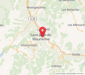 Saint-Jean-de-Maurienne, Auvergne-Rhône-Alpes lever & coucher de soleil