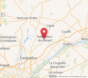 Saint-Mars-du-Désert, Pays de la Loire lever et coucher du soleil