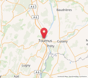 Tournus, Bourgogne-Franche-Comté lever et coucher du soleil