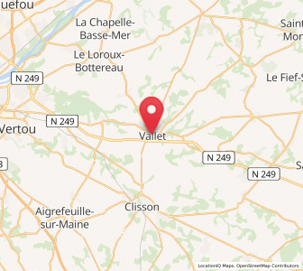 Vallet, Pays de la Loire Heures de lever et de coucher du soleil