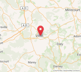 Vittel, Grand Est Heures de lever et de coucher du soleil
