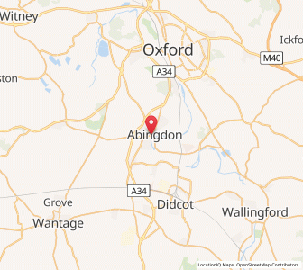 Abingdon, England Heures de lever et de coucher du soleil