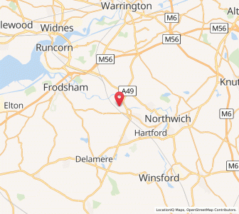 Acton Bridge, England Heures de lever et de coucher du soleil