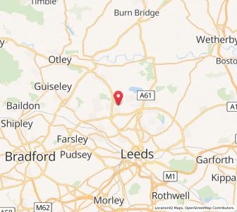 Adel, England Heures de lever et de coucher du soleil