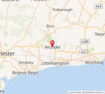 Arundel, England Heures de lever et de coucher du soleil